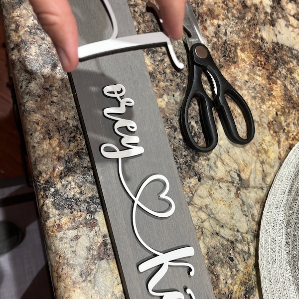 3D Fishing Sign Layered Art | Wooden Layer Art | Wood Cutout | Laser ...