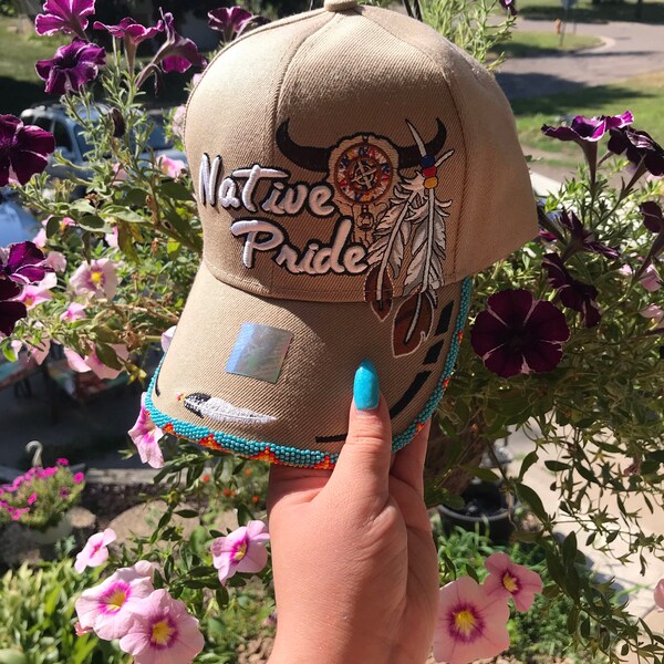 INFANT SIZE Beaded Hat Native Pride - Etsy