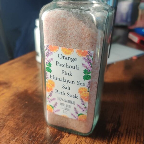 Lavender Vanilla Bath Dust Bag- Bath Crumble- Fizzing Bath Salt - Etsy