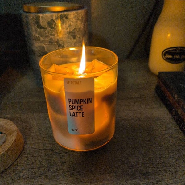 Strawberry Matcha Latte Candle 15 Oz | Iced Strawberry Matcha Scented ...