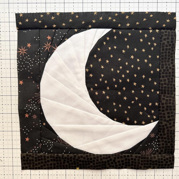 Moon in 5 Sizes, 5" 6" 7" 8" 10" Crescent Moon. Easy Single Unit FPP ...