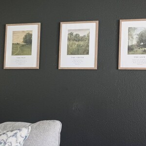 The Lord Your God is Good, Bible Verse Wall Art Set of 3, Christian Art ...