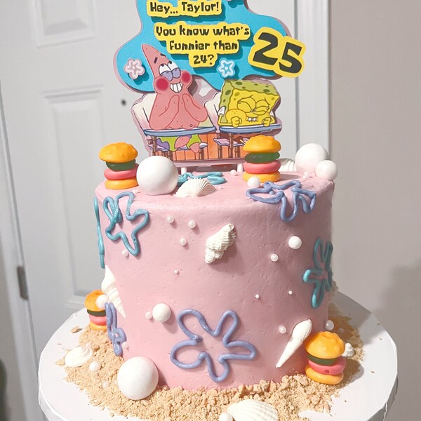 Princess Peach Cake Topper - Etsy