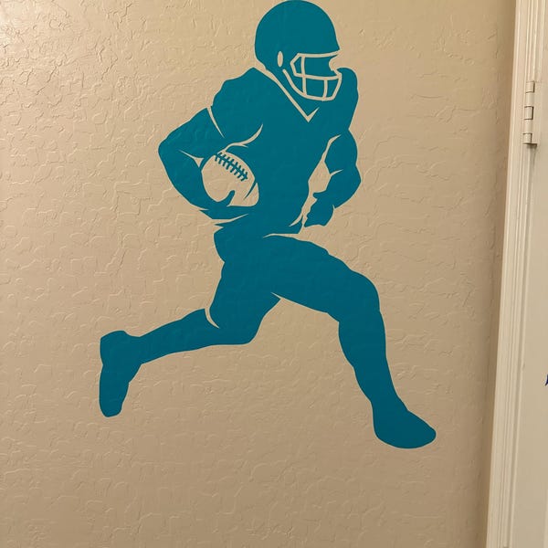 Football Decal for Walls | Football Wall Decals | Sports Wall Decals ...