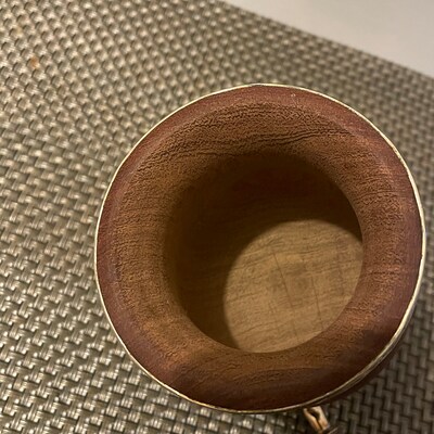 Mate Imperial Black Leather Handmade Mate Gourd - Etsy