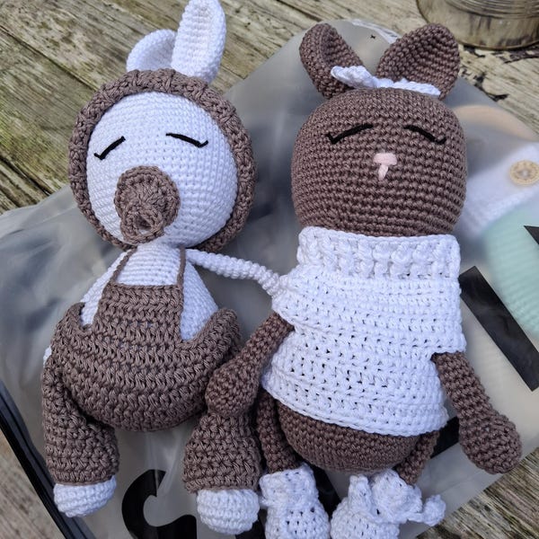 CROCHET PATTERN, Amigurumi Pattern, Vivi Lovely Bunny, Fall-winter ...