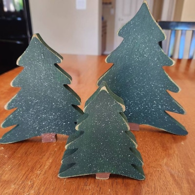 Christmas Tree Trio - Etsy