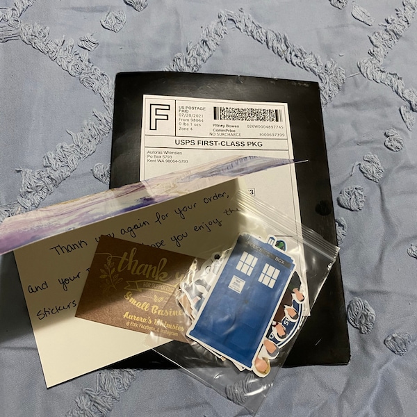 Dr. Who Inspired Sticker Set #1 - Etsy