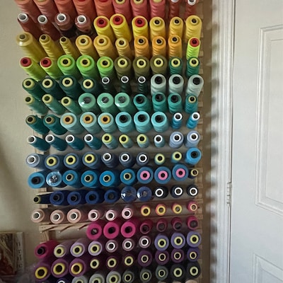 Thread Rack-serger Thread 2 1/4 In. Spacing 80 Spools - Etsy