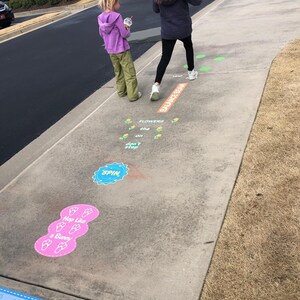 Peppa Pig Muddy Puddles Peel and Stick Floor Decals Set of 5 Birthday ...
