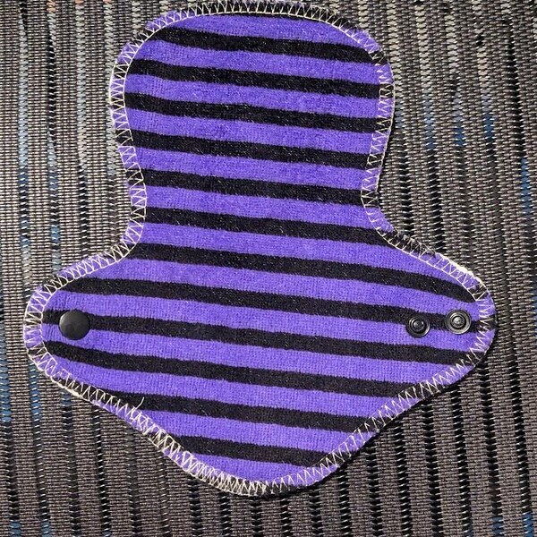 Set of THREE 'fluff Folds' - Interlabial Pads - "assorted Colourways ...