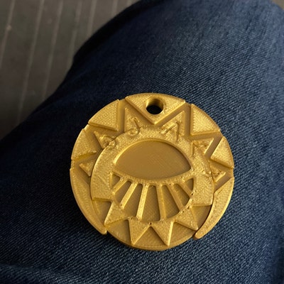 Cities of Gold Esteban Amulet Medallion Cites D'or 80S Cartoon Aztec ...