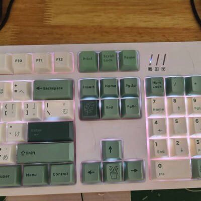 Rainbow Gradient Theme Keycaps Set, Top/side Print Keycaps, PBT Keycaps ...