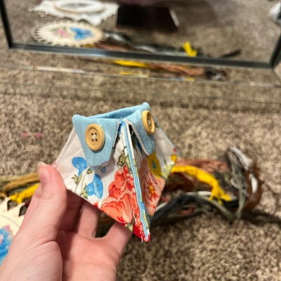 ORT Quilted Thread Catcher/ Mini Thread Catcher/ Small Thread - Etsy