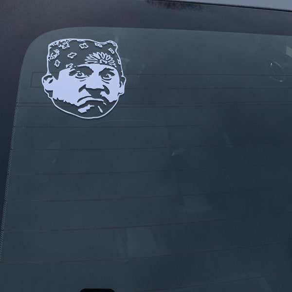 Prison Mike Vinyl Sticker, the Office Decal, Michael Scott Sticker, the ...