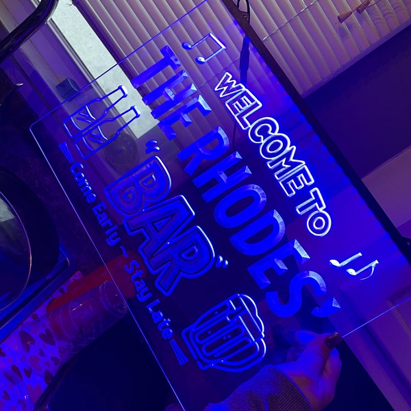 Now Serving Mega Pints LED Neon Sign Illuminated Bar Signs Home Bar ...