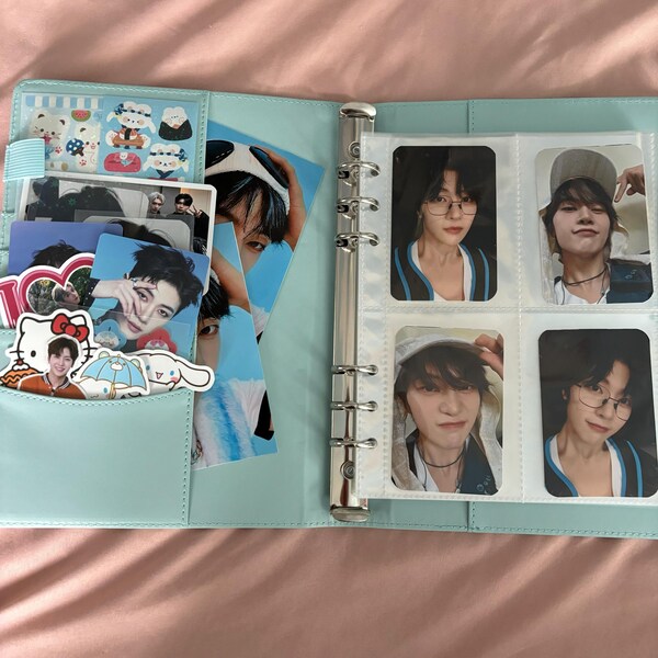 Custom Deco Toploaders for Kpop Photocards - Cute Decorated Photo ...