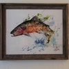 CUTTHROAT TROUT Watercolor Fish Print by Dean Crouser - Etsy