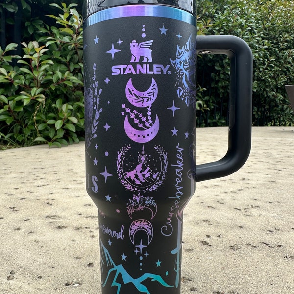 Velaris City of Starlight 40oz Tumbler Engraving Wrap SVG Download ...