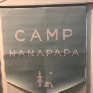 Custom Camp Banner, Camp Themed Party Decor, Personalized Name Baby or ...