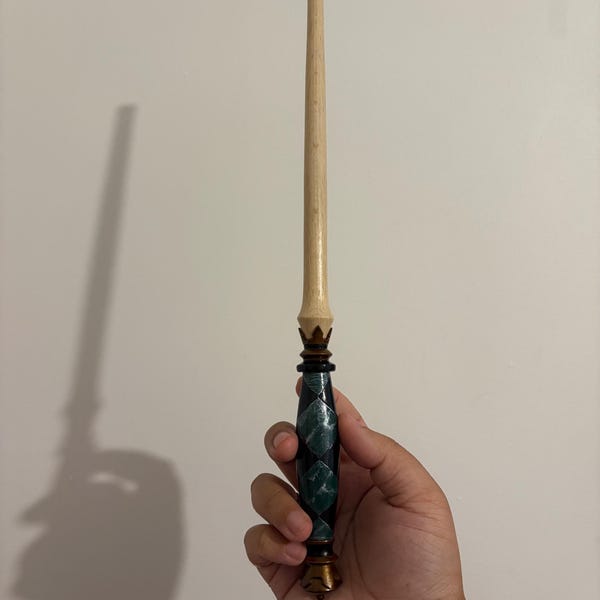 Botanical - Wooden Wand Bronze Leaf - a Magical Gift for True Legacy ...