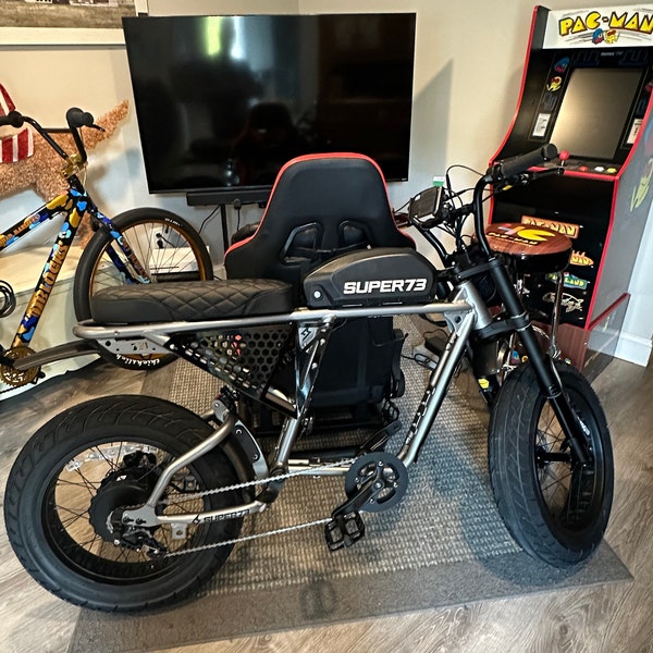 Super 73 ZX Electric Bike Center Storage Basket, E-bike Storage Carrier ...