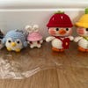 Crochet Cute Duck Keychain, Duck Wear Hat Keychain, Duck Wear Bag ...