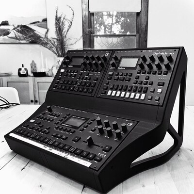 Moog 3 Tier Rack Stand for Semi-modulars mother 32, DFAM, Subharmonicon ...