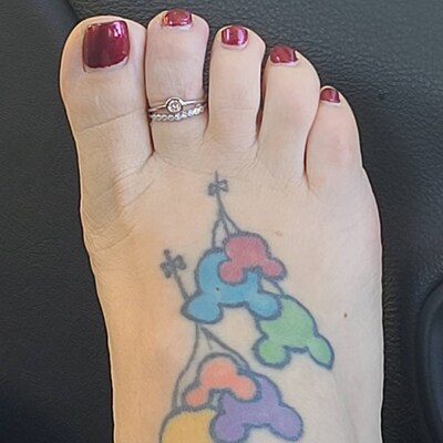 Toe Ring/adjustable Silver Heart Toe Ring/crystal Heart Toe Ring - Etsy