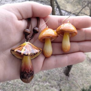 Glow in the Dark Tropical Sunset Vibe Caps 14k Gold Hooks | Etsy