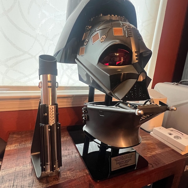 Darth Vader Exploded Helmet Display Stand | Star Wars Black Series ...