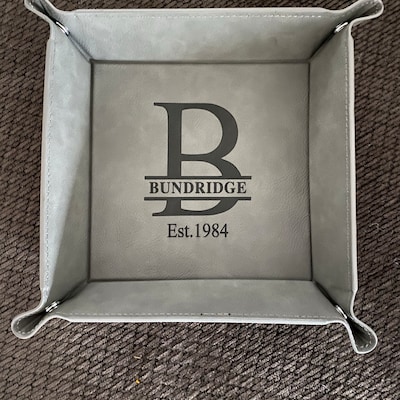 Custom Valet Tray, Catch All Table Tray, Key Tray, Remote Tray, Dice ...