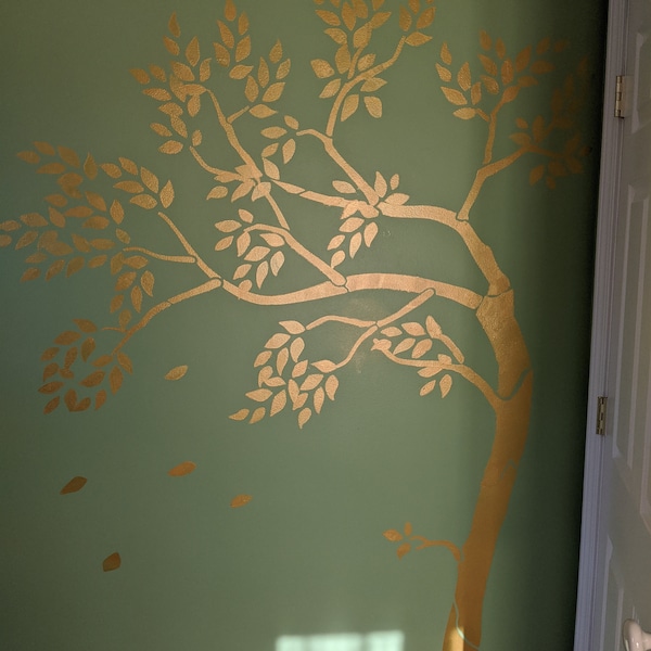 Tree Stencils - Nursery Stencils - Wall Mural Stencils - Nursery Decor ...