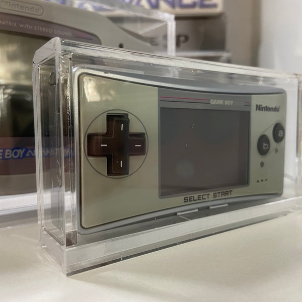 Game Boy Advance Micro Cartvault Acrylic Gameboy GBA Micro System ...