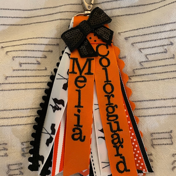 Color Guard Zipper Charm/zipper Pull/color Guard Bag Tag/color Guard ...