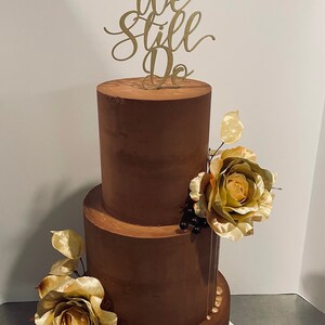 Initial Cake Topper Wedding Cake Topper Statement Cake - Etsy