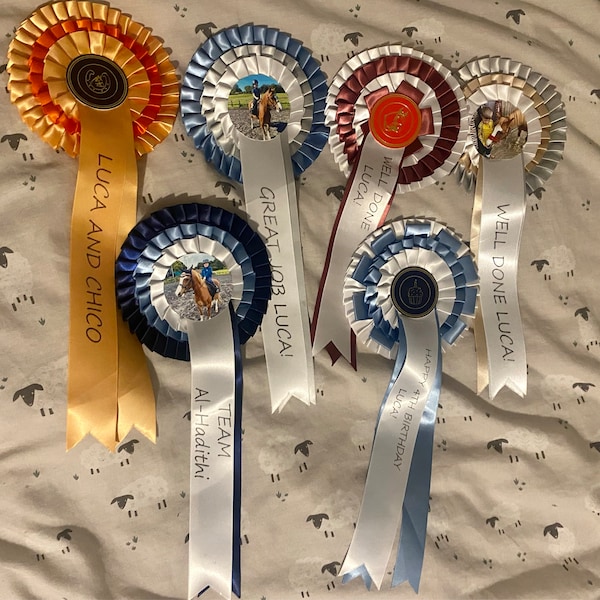 Individual Rosettes - Etsy UK