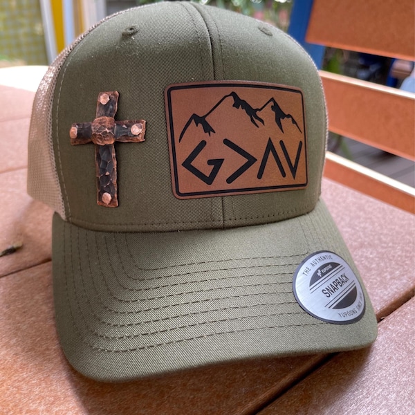 Deer American Flag Round Patch Trucker Hat - Etsy