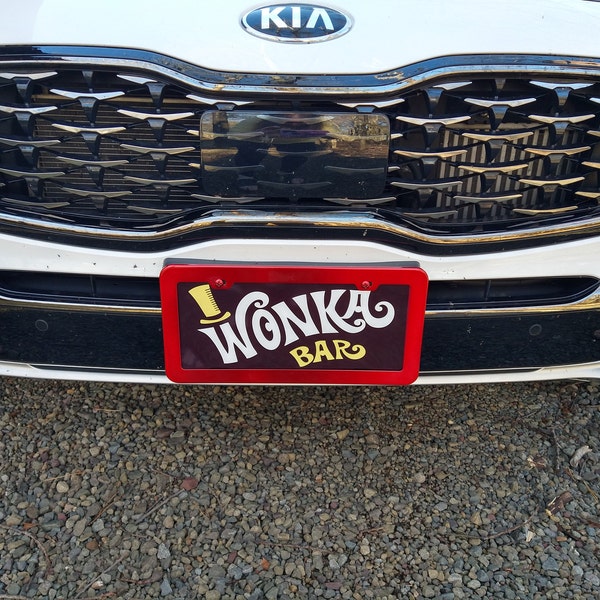 Bigfoot Alien UFO License Plate Custom Cryptid Car Tag Personalized ...