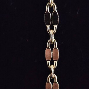 Long 24K Gold Rolo Infinity Cable Paperclip Chain by Yard - Etsy