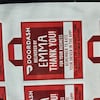Personalized Doordash Labels Delivery Bag Shaped Stickers Food Delivery ...