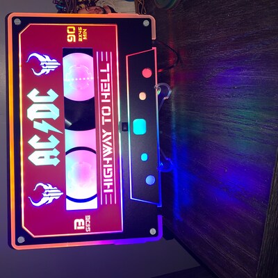 Retro Nes Controller Changing Color Light up Nintendo Neon - Etsy