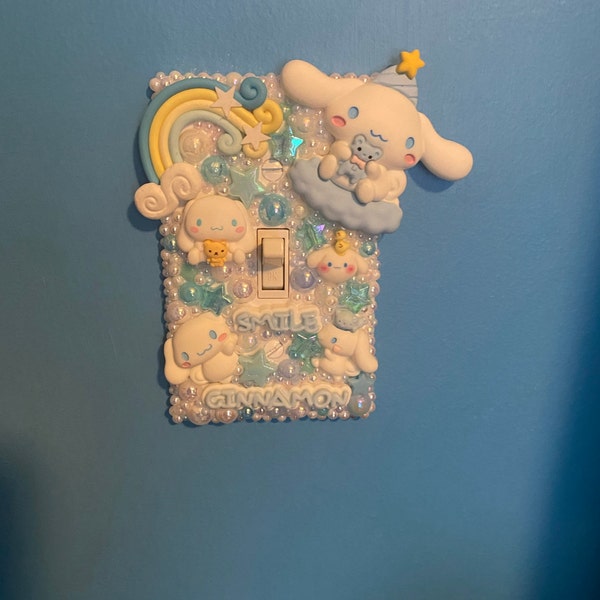 Pink Aesthetic Cute Kawaii Light Switch Plate - Etsy