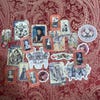 Medieval Stickers. Medieval Manuscript Animal Stickers - Etsy