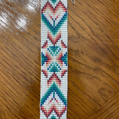 Native Feather Loom Bead Patterns for Bracelets Set of 3 Pattern, West ...