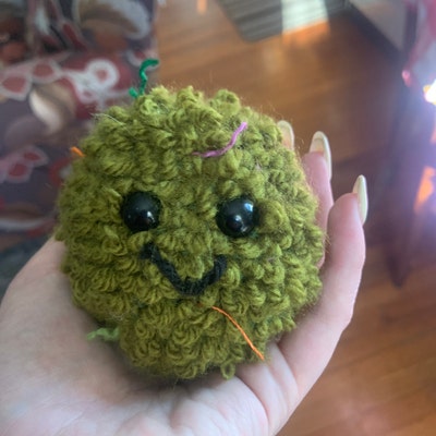 Cute Crocheted Weed Nugs Weed Nug Buddies Shelfie Decor - Etsy