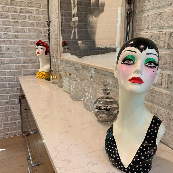 Hand Painted Wood Mannequin, Personalized Gift, Christmas Gift ...