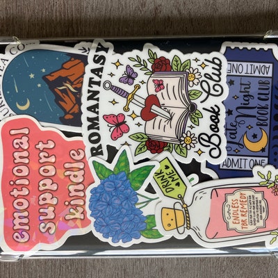 Book Club Sticker Bundle Pack, Cowboy Romance, Dark Romance Sticker ...