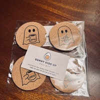 Cork Coasters, Smiley Face Coasters, Emoji Coasters, Smiley Faces ...