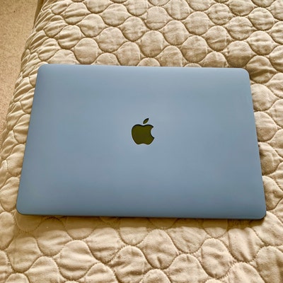 Stone Blue Shell Hard Case Cover for MacBook Air 13 MacBook Pro 13 14 ...